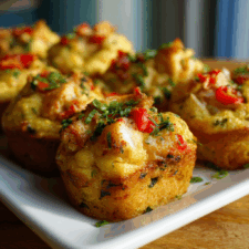 Irresistible Mini Cornbread Crab Muffins Recipe