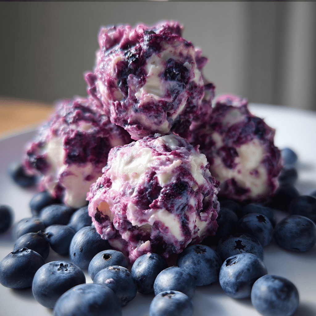 Blueberry Yogurt Clusters