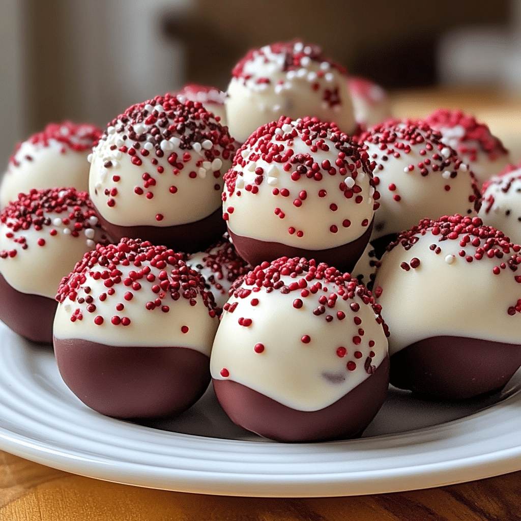 Red Velvet Cake Balls