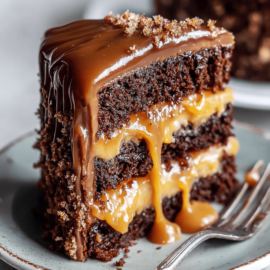 Rich & Velvety Coffee Caramel Cake You’ll Crave