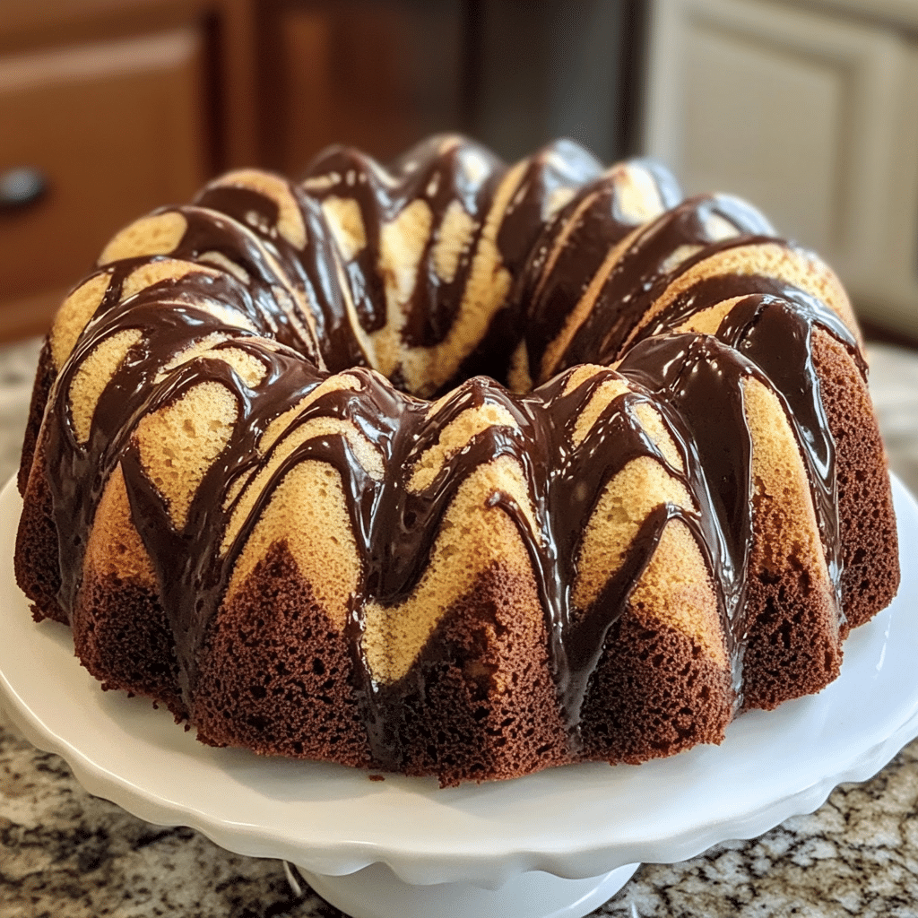 Zebra Bundt Cake Recipe